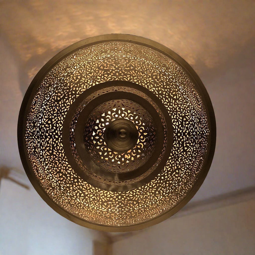 Handcrafted Moroccan Ceiling Lamp - Custom Made – Moroccan Interior